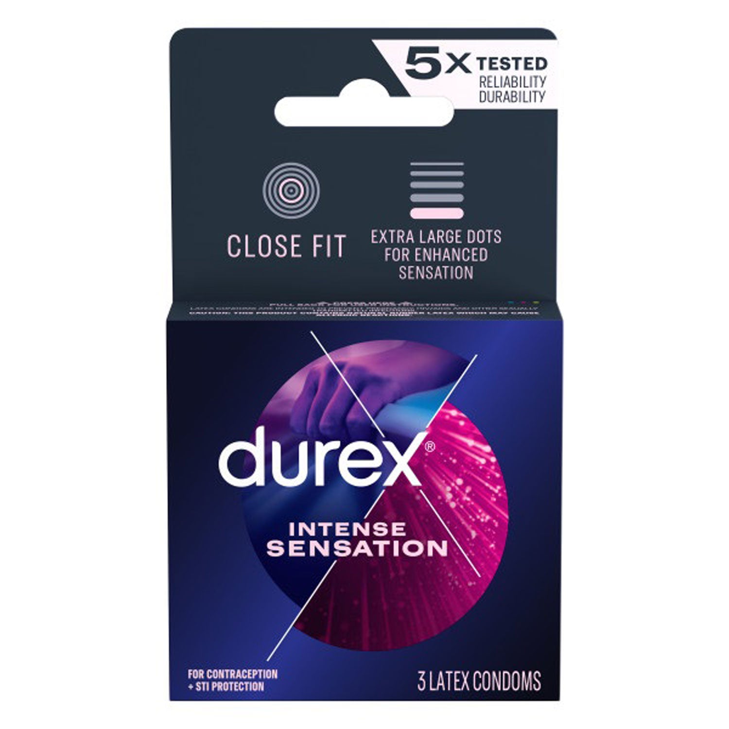 Buy Durex Intense Sensation - 3 Pack Online – Evolution Zone